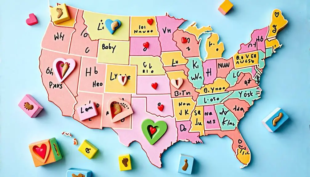 Cutest Baby Names by State: A Visual Guide Across America